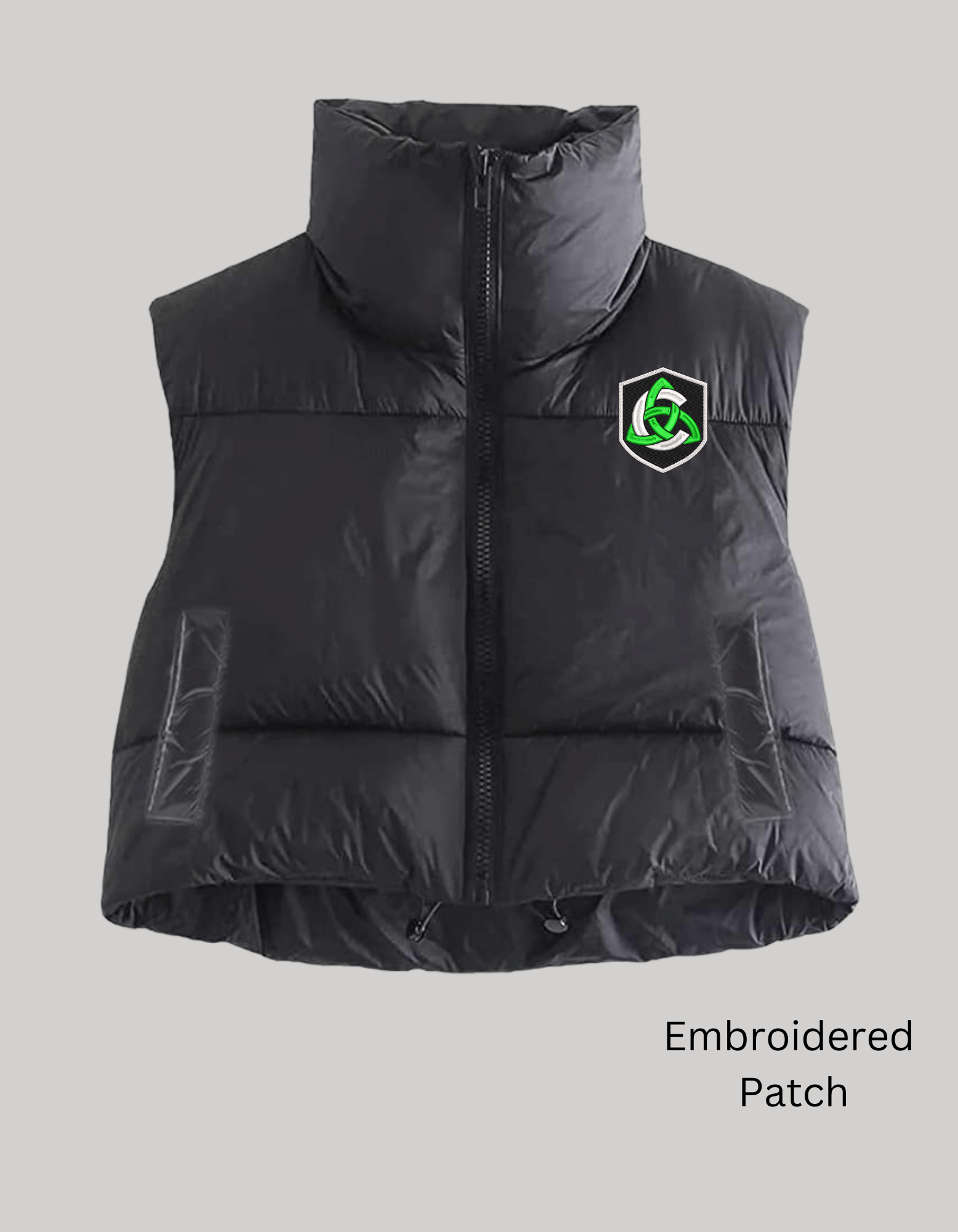 Connick School Cropped Puffy Vest – FeistyFitzy