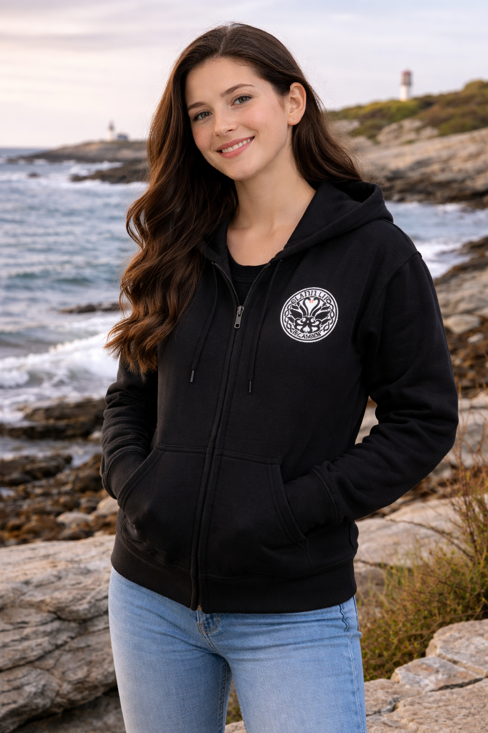 Clan Lir Adult Full Zip Hoodie – FeistyFitzy