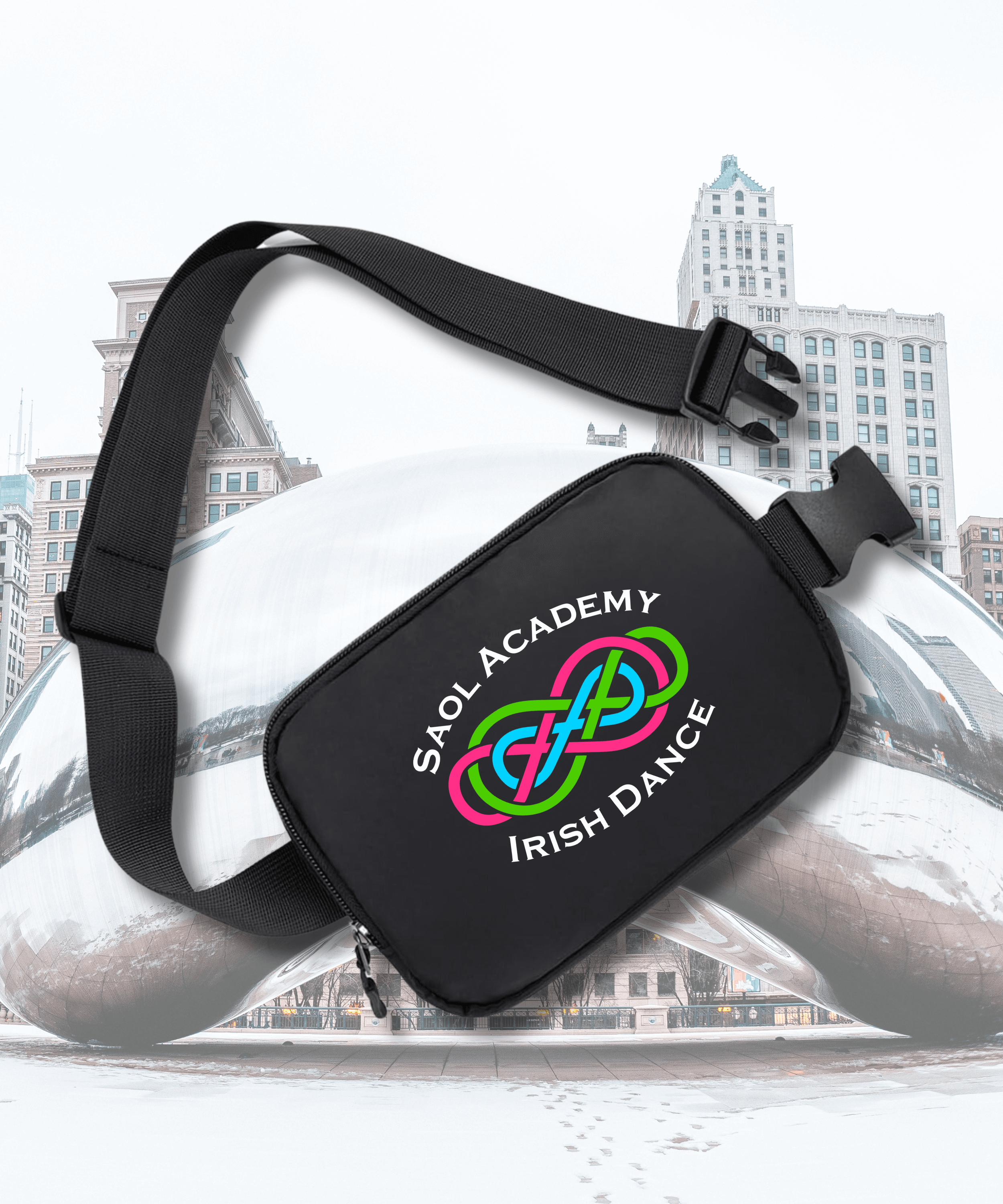 Irish dance school gear: Saol Academy Crossbody Bag – FeistyFitzy