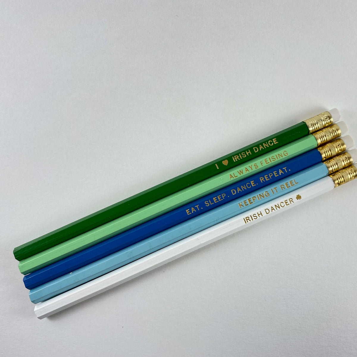 Irish Dance Pencils 5-Pack | Dance-themed Stationery